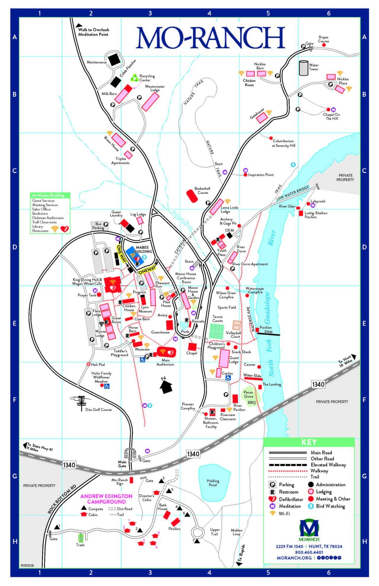 Map • Presbyterian Mo-Ranch Assembly
