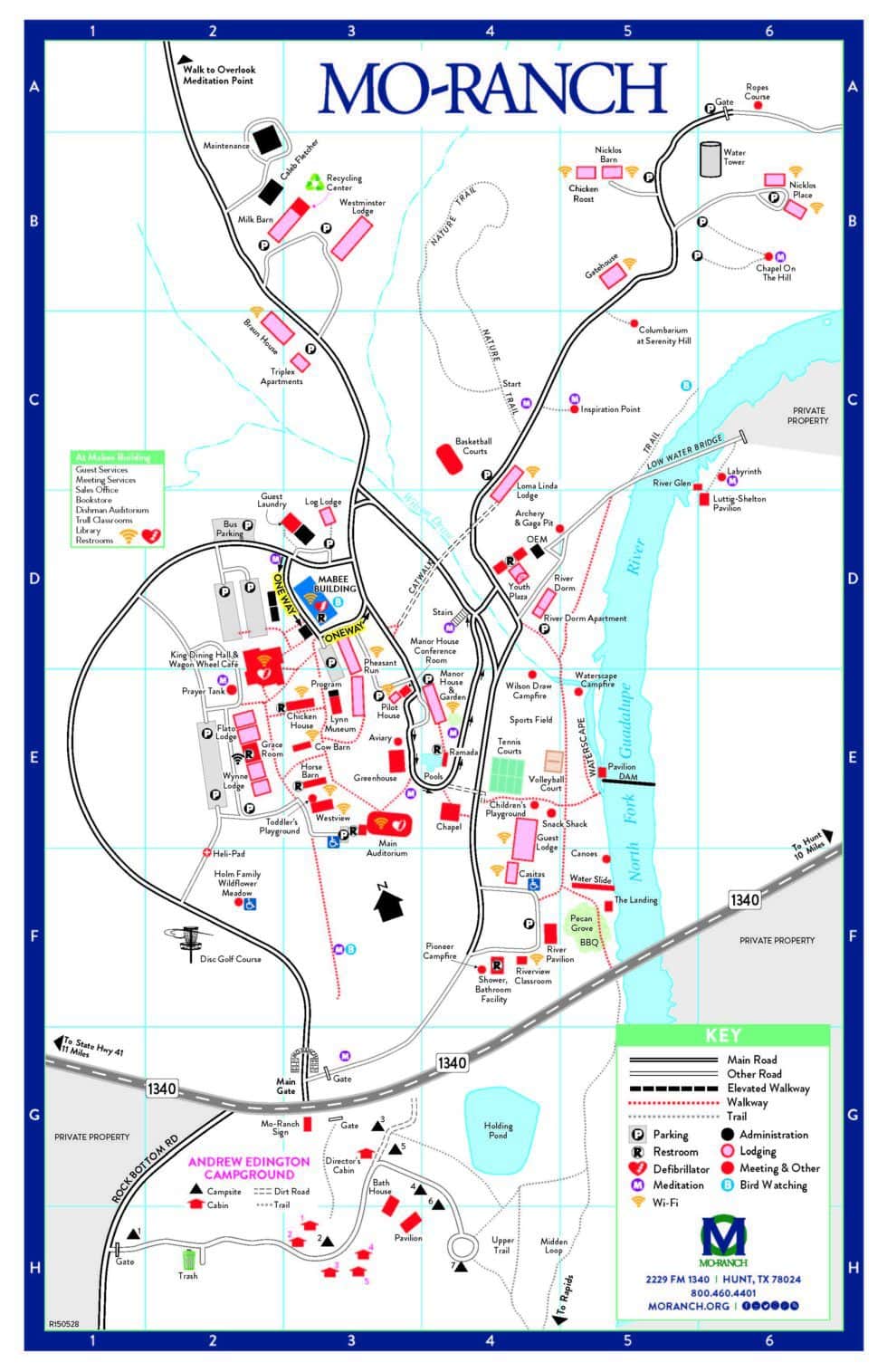 Map • Presbyterian Mo-Ranch Assembly